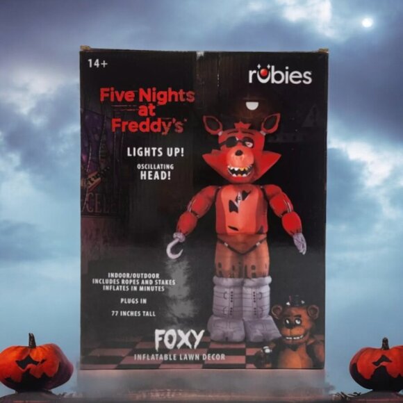 Rubie's | Holiday | Five Nights At Freddys 3 Pack Inflatable Animated ...